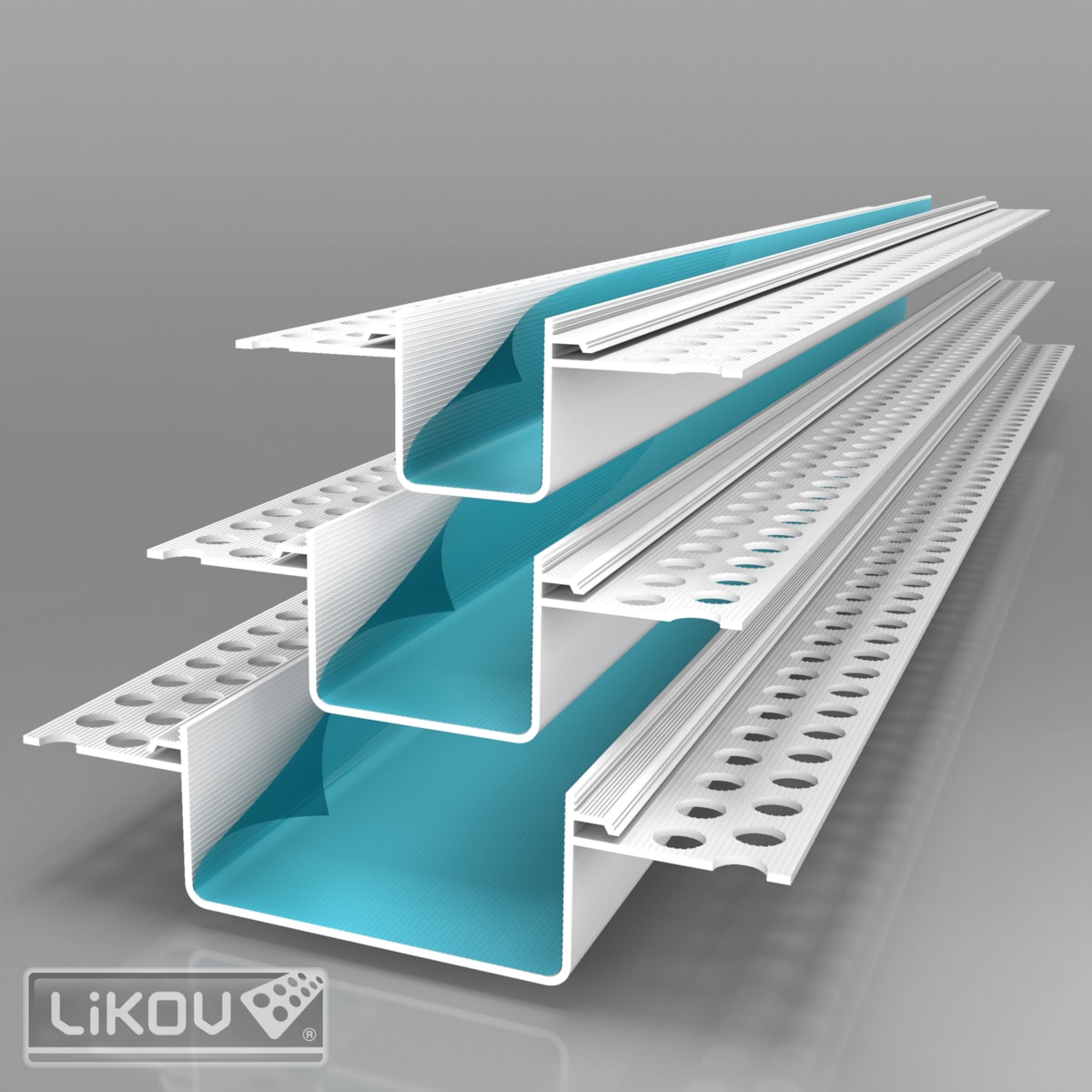 LBP PVC lišta bosážna | LIKOV